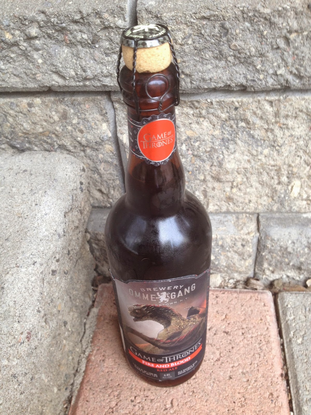 Stout Man in a Bitter World: Fire and Blood Red Ale