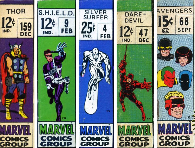 Marvel in the Silver Age: Visual merchandising of a brand