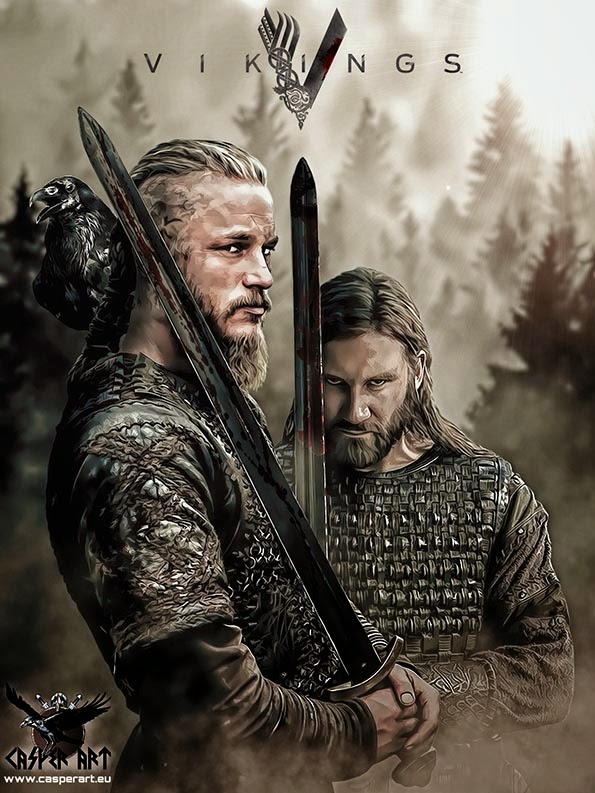 The Viking Post: Vikings Ragnar and Rollo