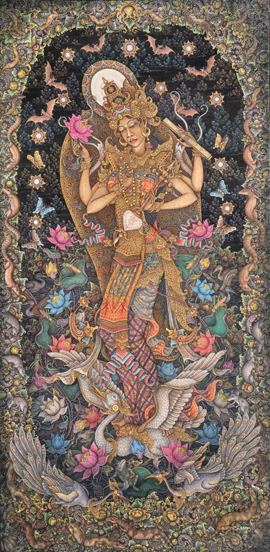 Art Lover: Lukisan Tradisional Bali daerah Ubud