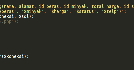 MySQLi_Query, MySQLi_fetch_assoc, dan MySQLi_fetch_array - Indah Uminaroh's Blog