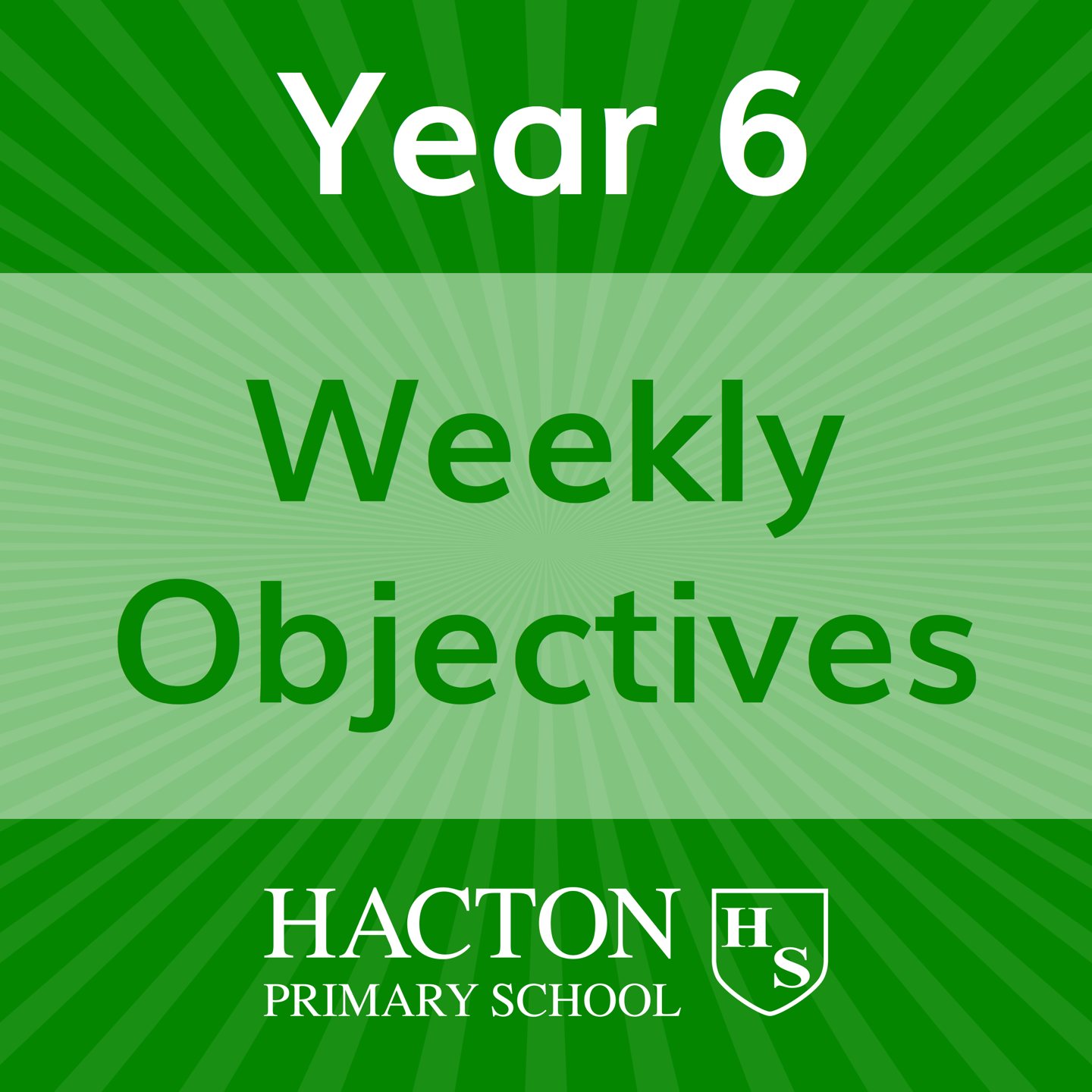 Hacton Upper Key Stage 2: Year 6 Objectives W/C 2/11/15