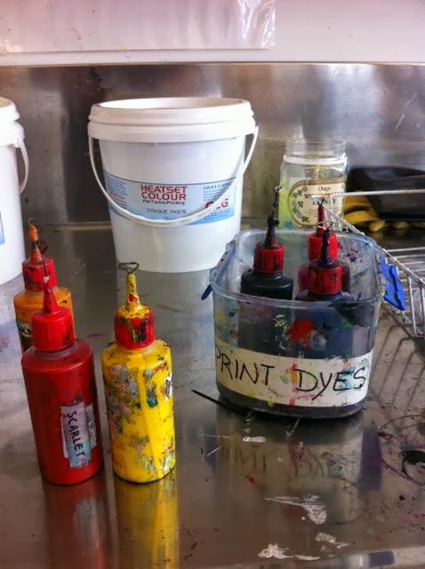 dear colleen: DIY Fabric Printing