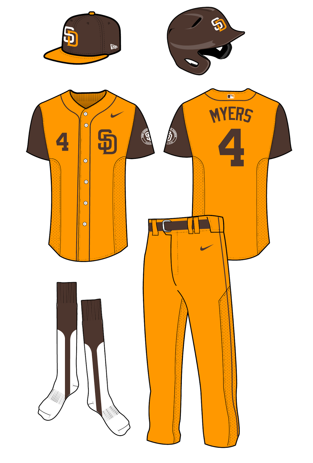 Sports Logo Spot: MLB Color Rush - Padres