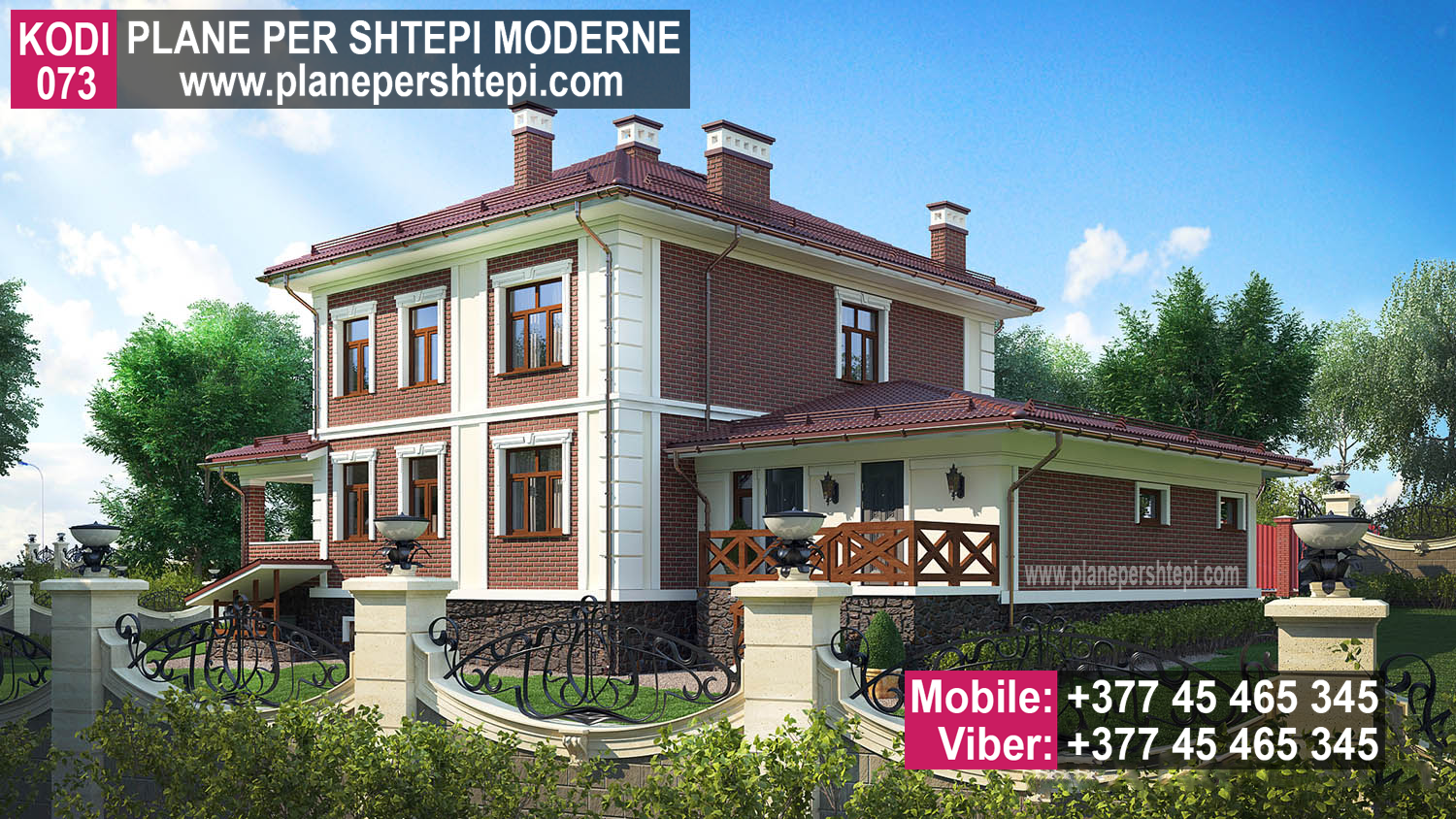 Plane per Shtepi - Kodi 073 | Plane per Shtepi, Plane per Shtepi Moderne