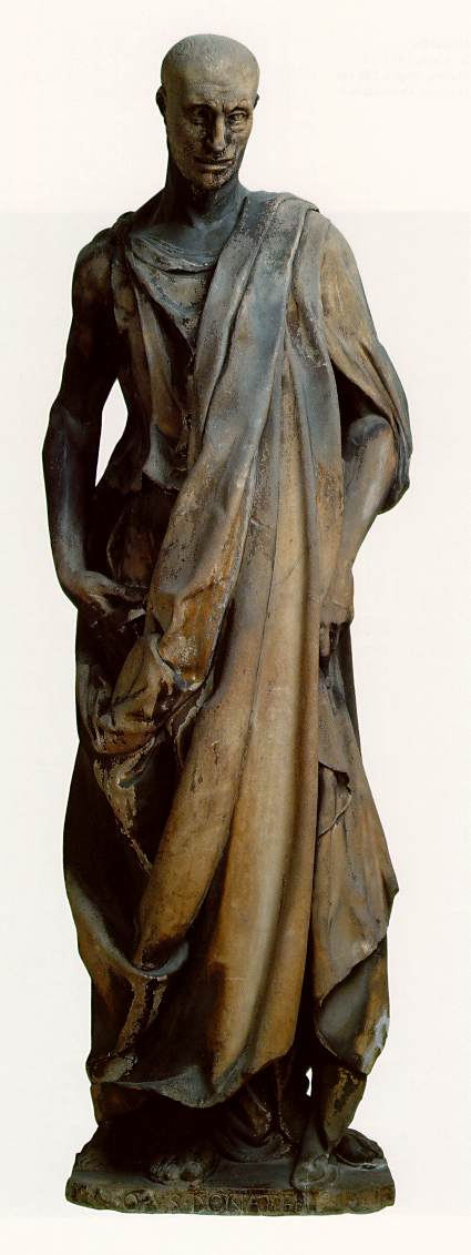 Más clases de arte: Donatello, El profeta Habacuc (Il Zuccone)