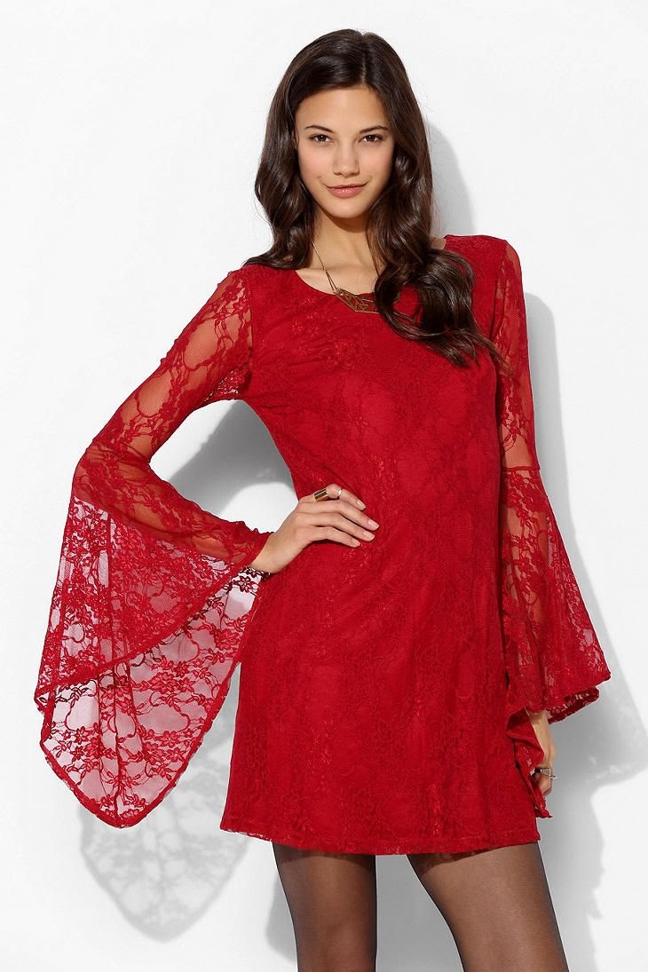 What To Wear With Red Lace Dress at Becky Moreno blog