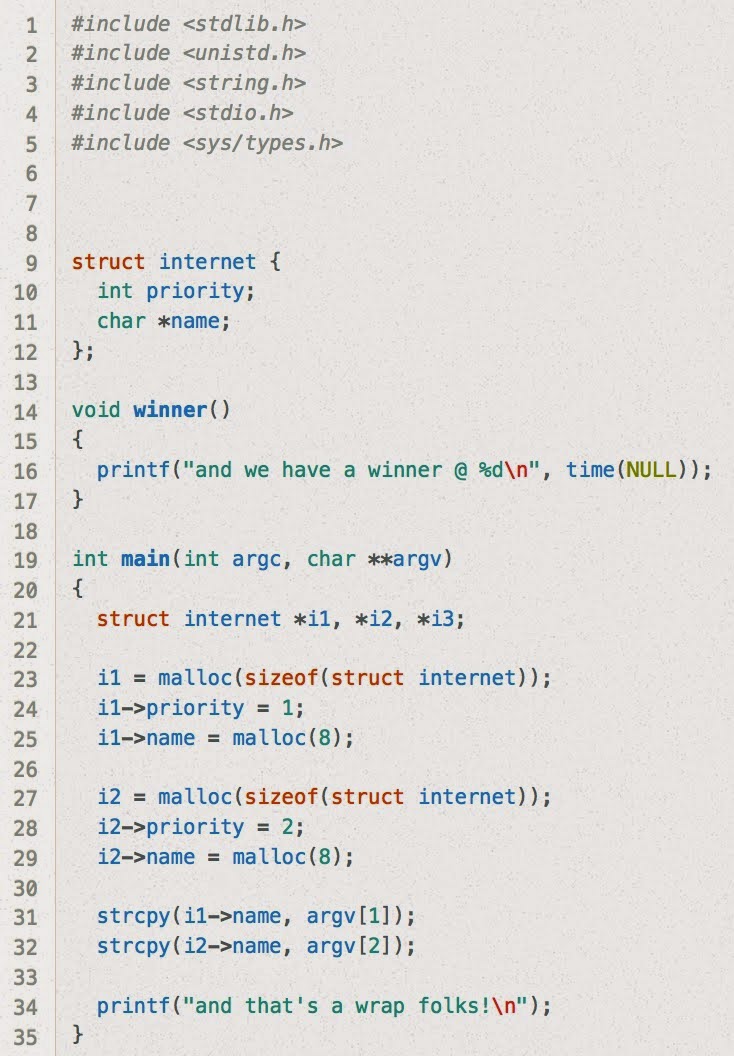 Security Writeups: Protostar - Heap #1