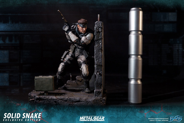 Metal Gear Solid - Solid Snake statue (First 4 Figures)
