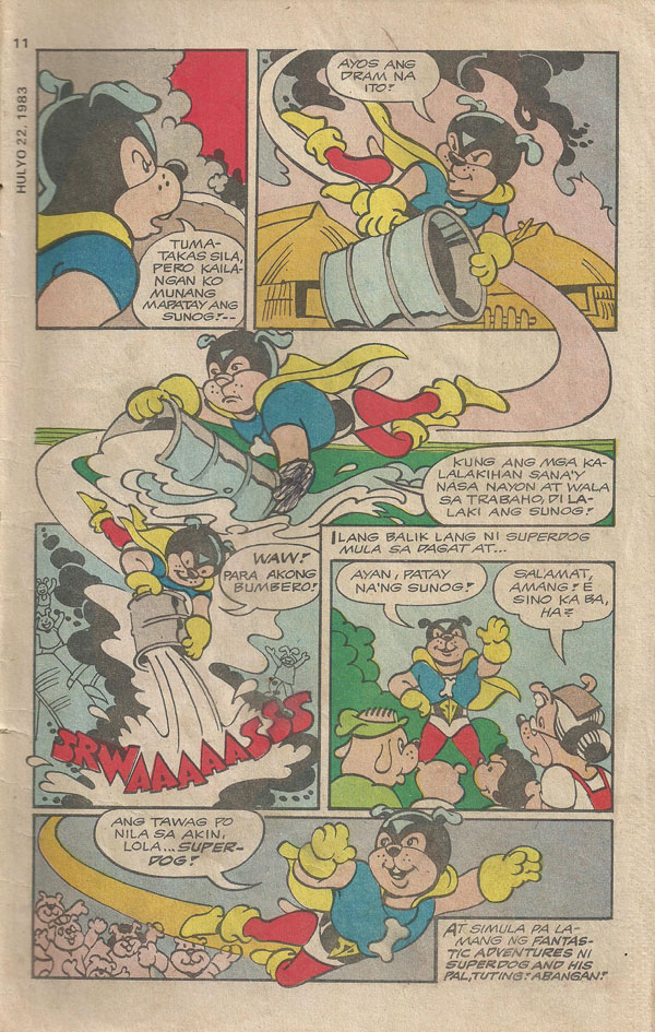 Pinoy Superheroes Universe: SUPERDOG and His Pal TUTING