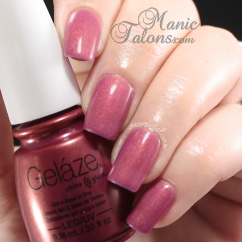 Manic Talons Nail Design: More Gelaze by China Glaze Swatches