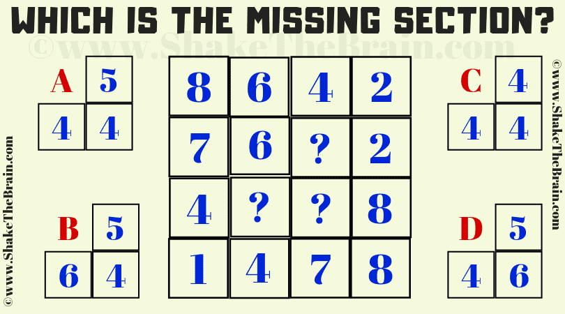 Can you solve this for missing numbers?