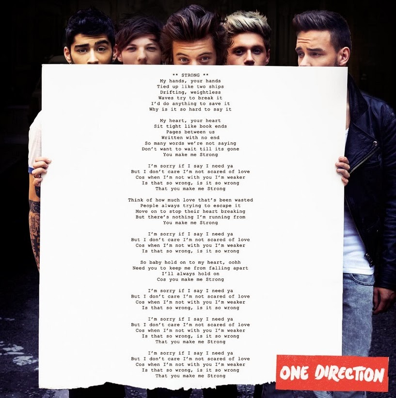 One Direction: Strong - LYRICS