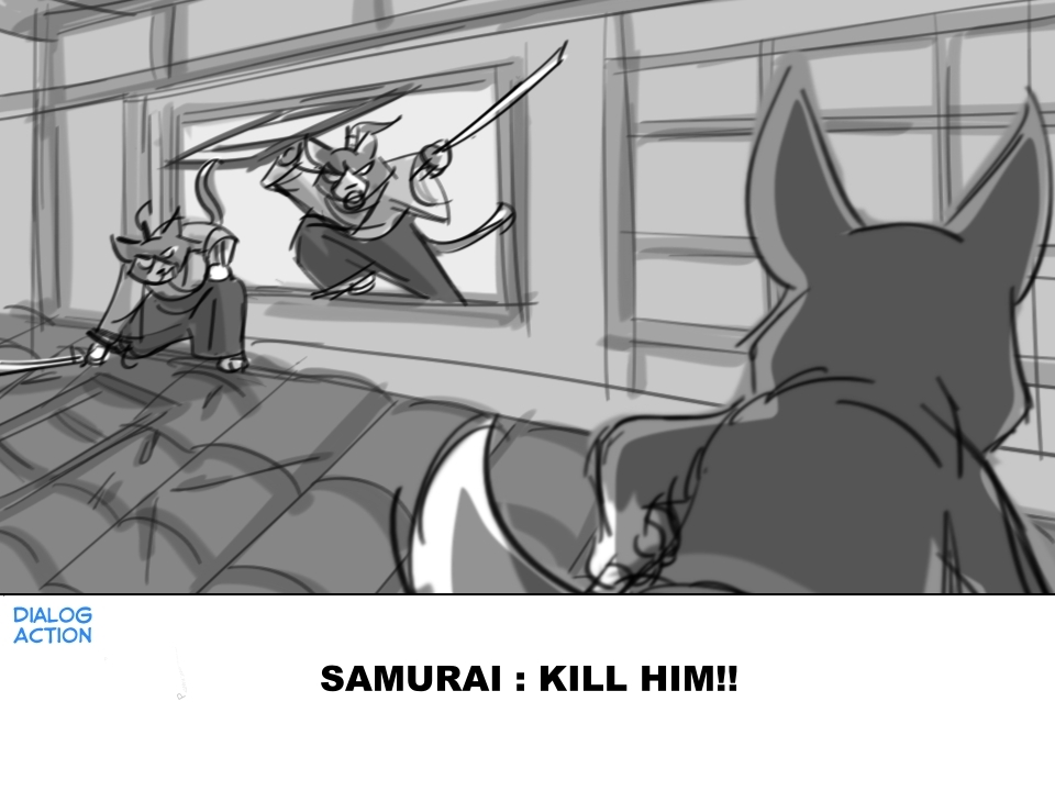 JOONKI PARK'S STORYBOARD PORTFOLIO: Ninja Corgi