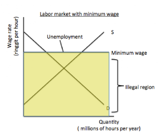 Guide to Microeconomics: Cure for unemployment: increasing minimum wage?