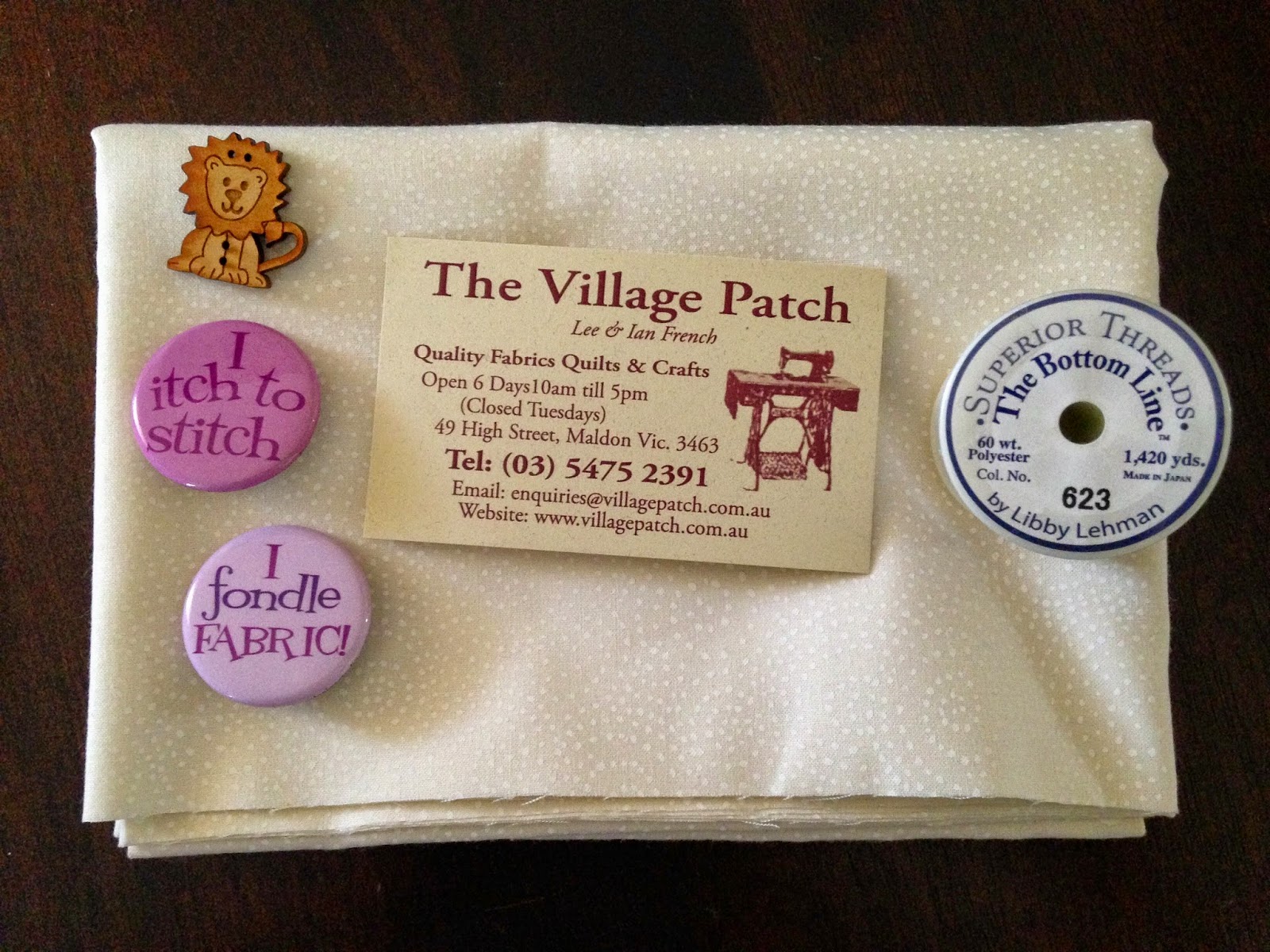Bendigo Lioness: Maldon & the Village Patch