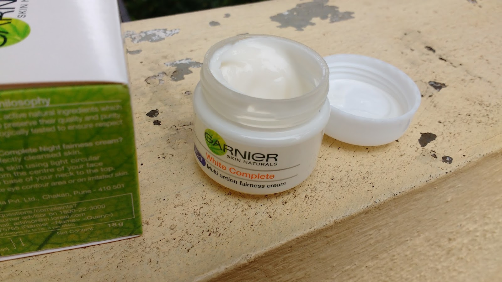 Garnier White Complete Multi Action Fairness Cream - Night Review ...