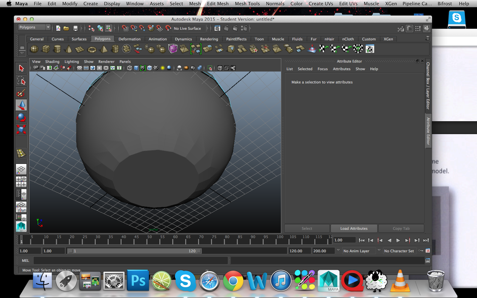 Studio Practice: Maya modelling experiment