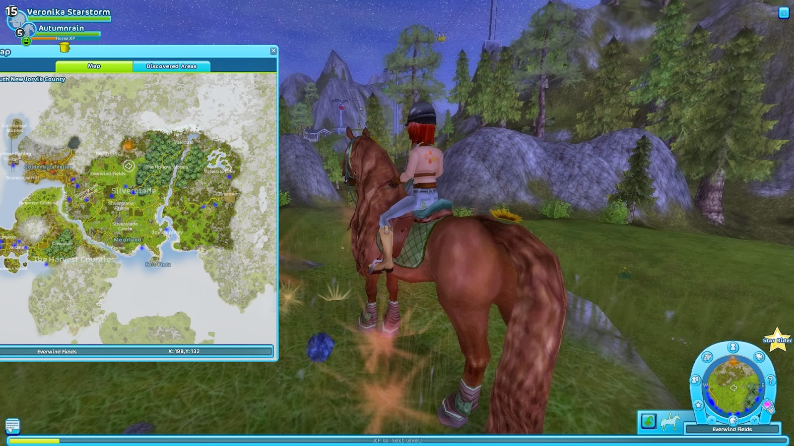 A.A.E and Mario of the Observatory 'Stars Over the Field' Daily Quest ...