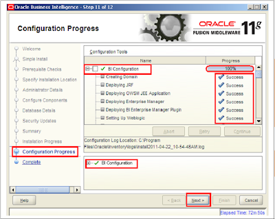 LearnOBIEE: Installation of OBIEE 11G R1 (11.1.1.3) Using MS-SQL SERVER 2005