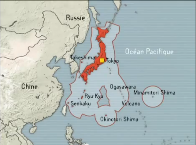 But Japan's EEZ is disputed by neighbouring countries. Especially the ...