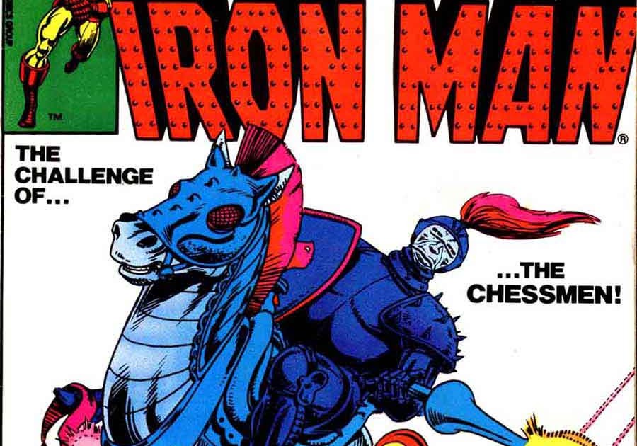 Iron Man #163 - Jim Starlin cover + 1st Chessmen - Pencil Ink