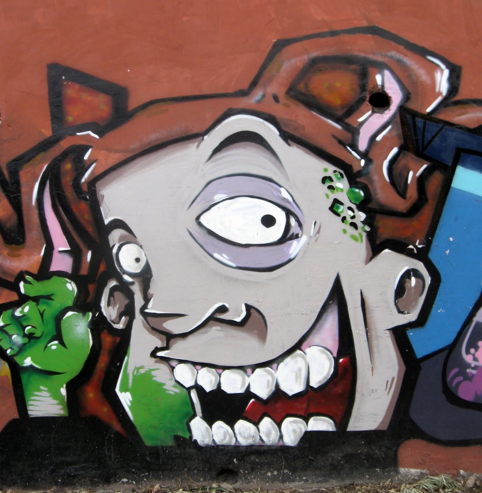 Octubre Rojo: Graffiti en El Salvador (Parte...ya perdí la cuenta 1 ...
