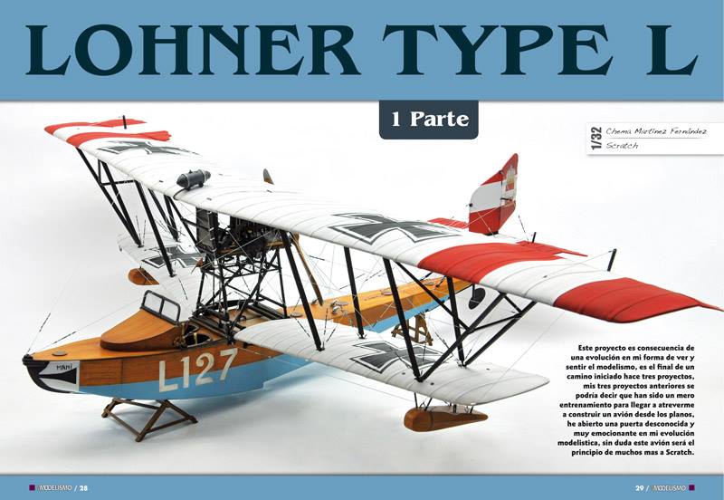 Wings & Rigging: Articulo Lohner Type L en Euromodelismo Nº 258
