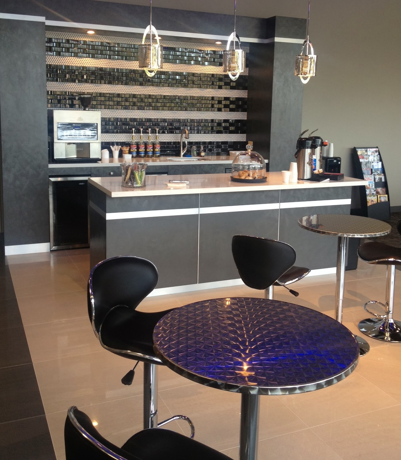 The Buzz at Rodland Toyota: Service Waiting Area - and a barista!?