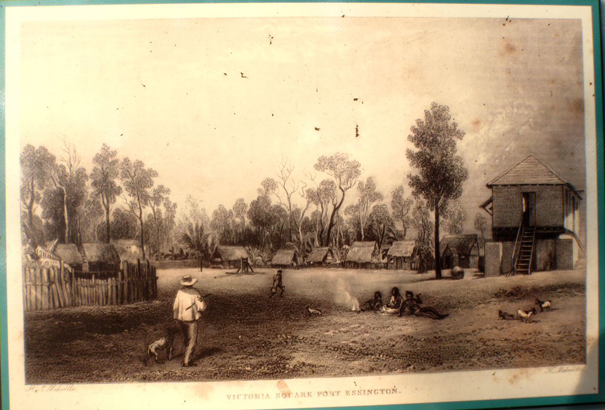 Sailing Aussie coast: Victoria Settlement Ruins - Port Essington