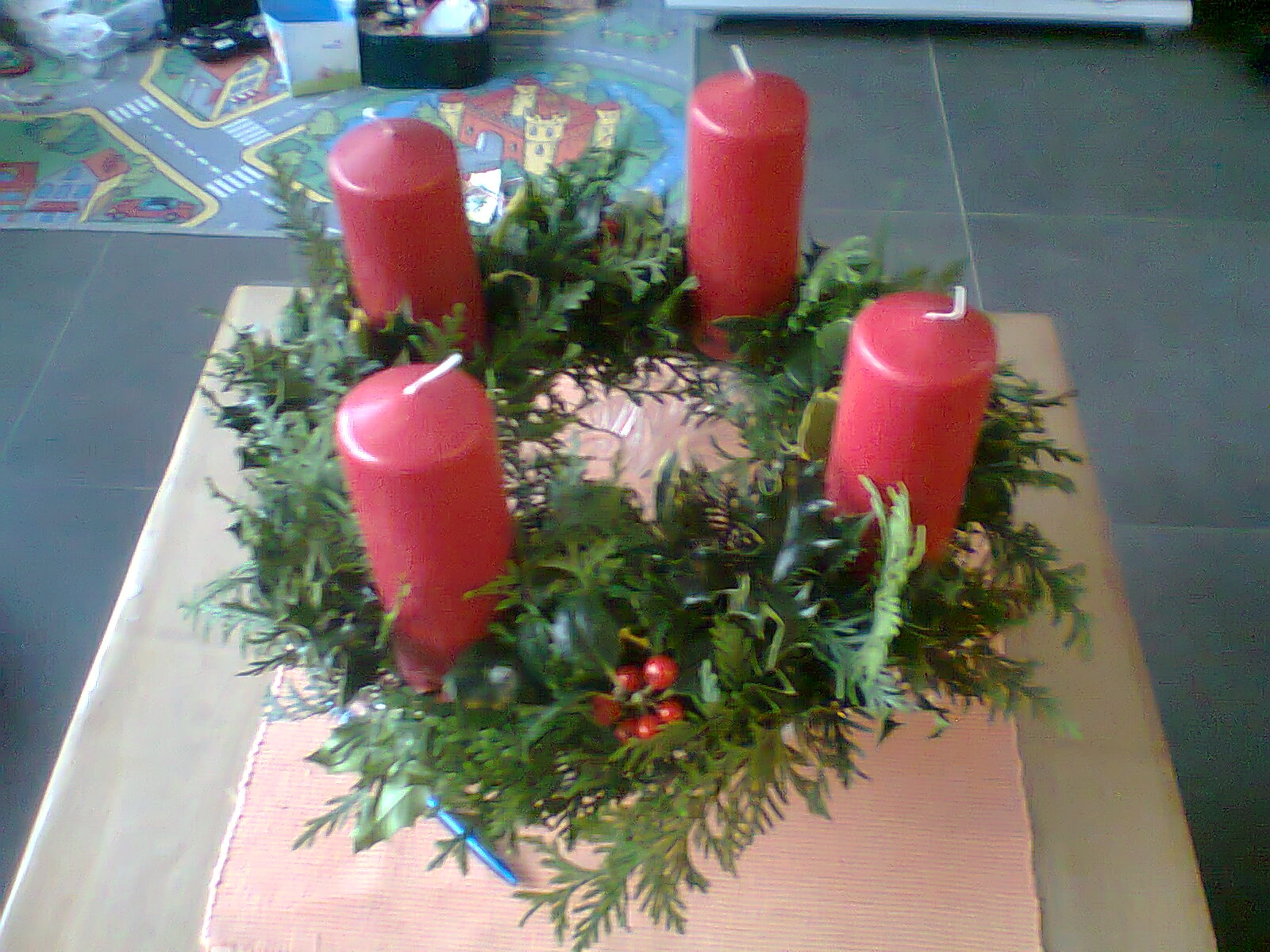 Muzoblog Davy Heyndrickx: Adventskrans