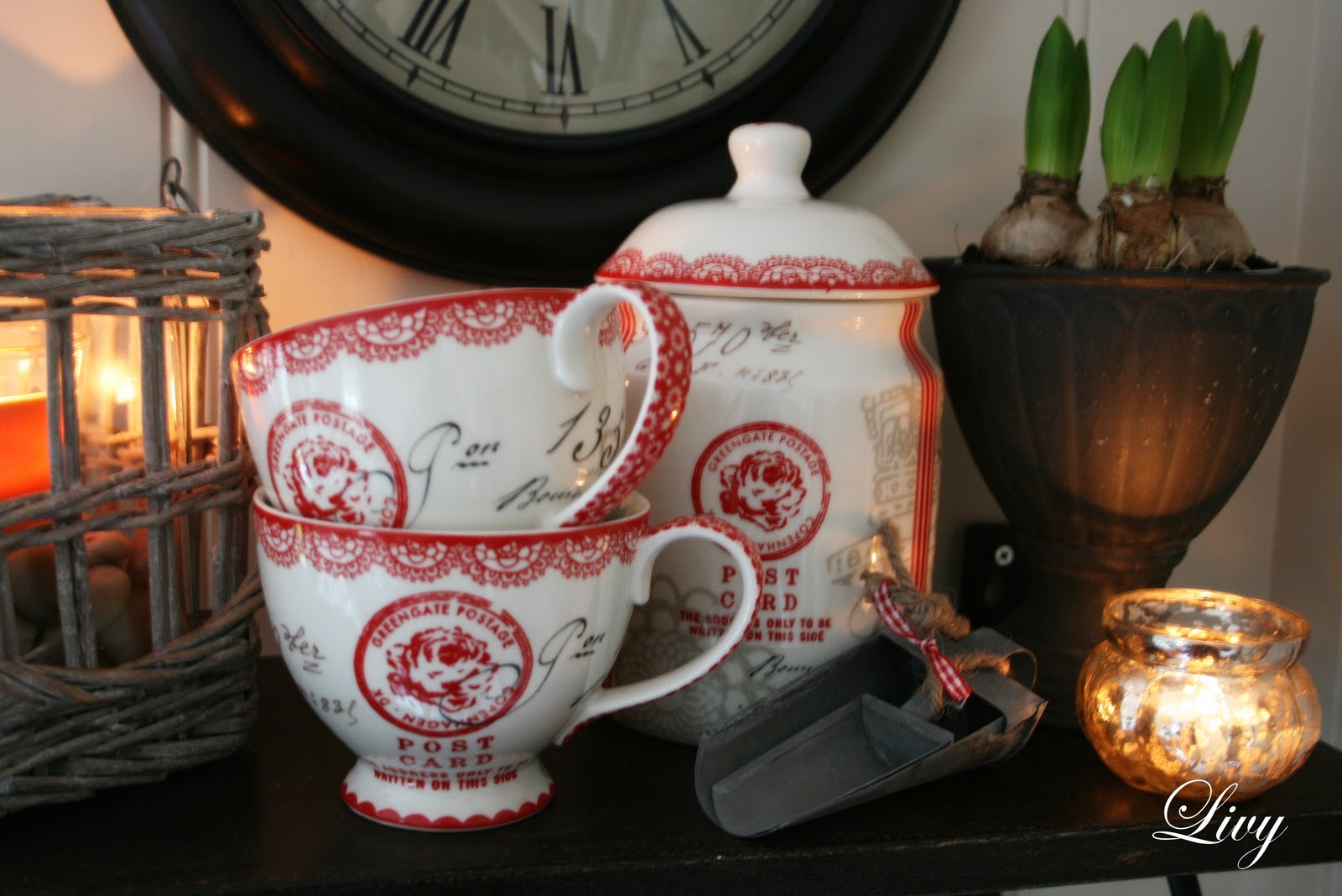 Livys Lille Hverdagsblog Snart 1 Søndag I Advent Med Fay Red ♥