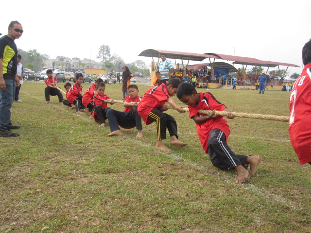 Pertandingan Tarik Tali | Sekolah Kebangsaan Tanjung Belanja