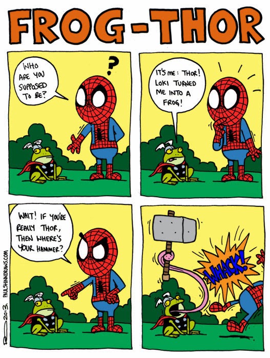 Look what I drawed: Frog-Thor