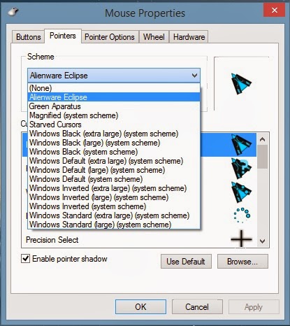 Alienware Eclipse Cursors - Windows Skin Packs
