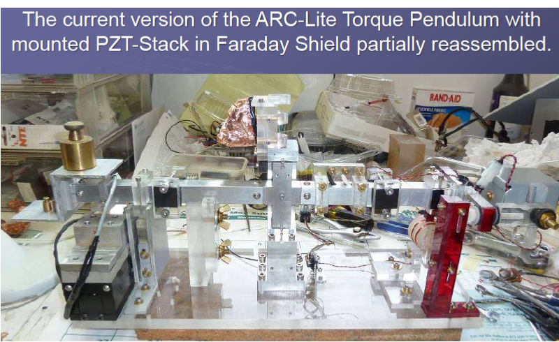 James Woodward reports a consistent and reversible 1 micronewtons Mach ...