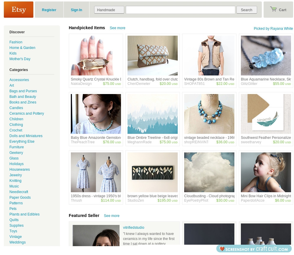 withtherain: Front Page Of Etsy