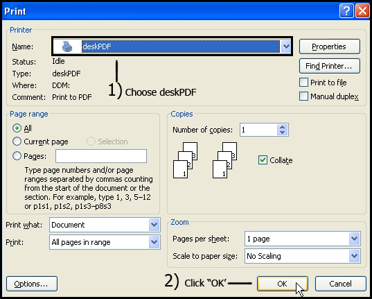 Word to Pdf - Word doc to pdf - Convert word to pdf