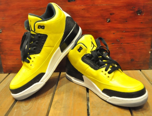 TalkKicks: Air Jordan 3 "Lightning" Custom