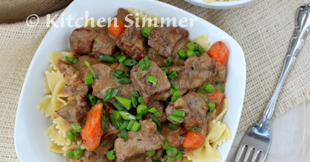 Kitchen Simmer: Spicy Beef Stroganoff