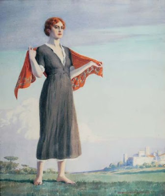 Red hair in Paintings: A choice of different red haired women