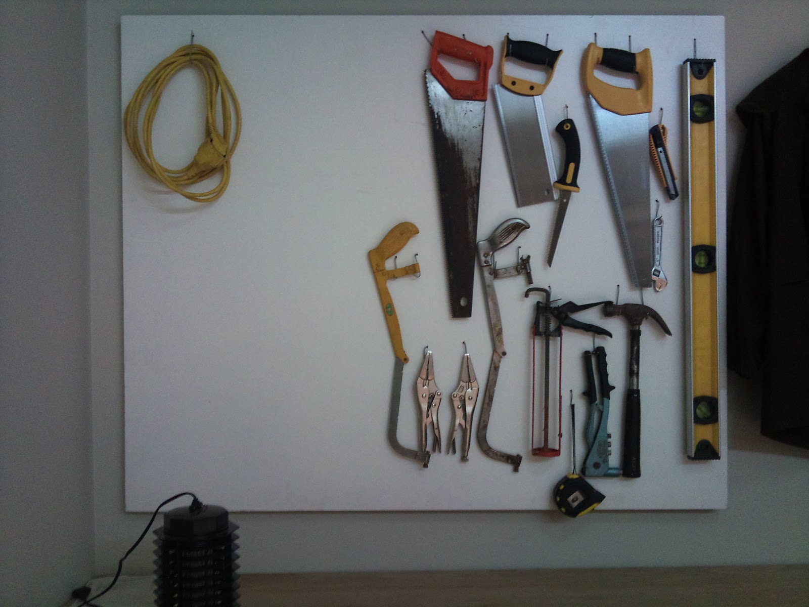 house maintenance and cleaning services: tool hanger
