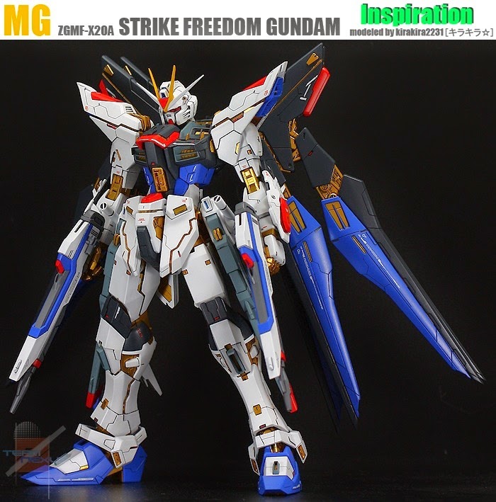 Custom Build: MG 1/100 Strike Freedom Gundam + Custom Wing of the Skies
