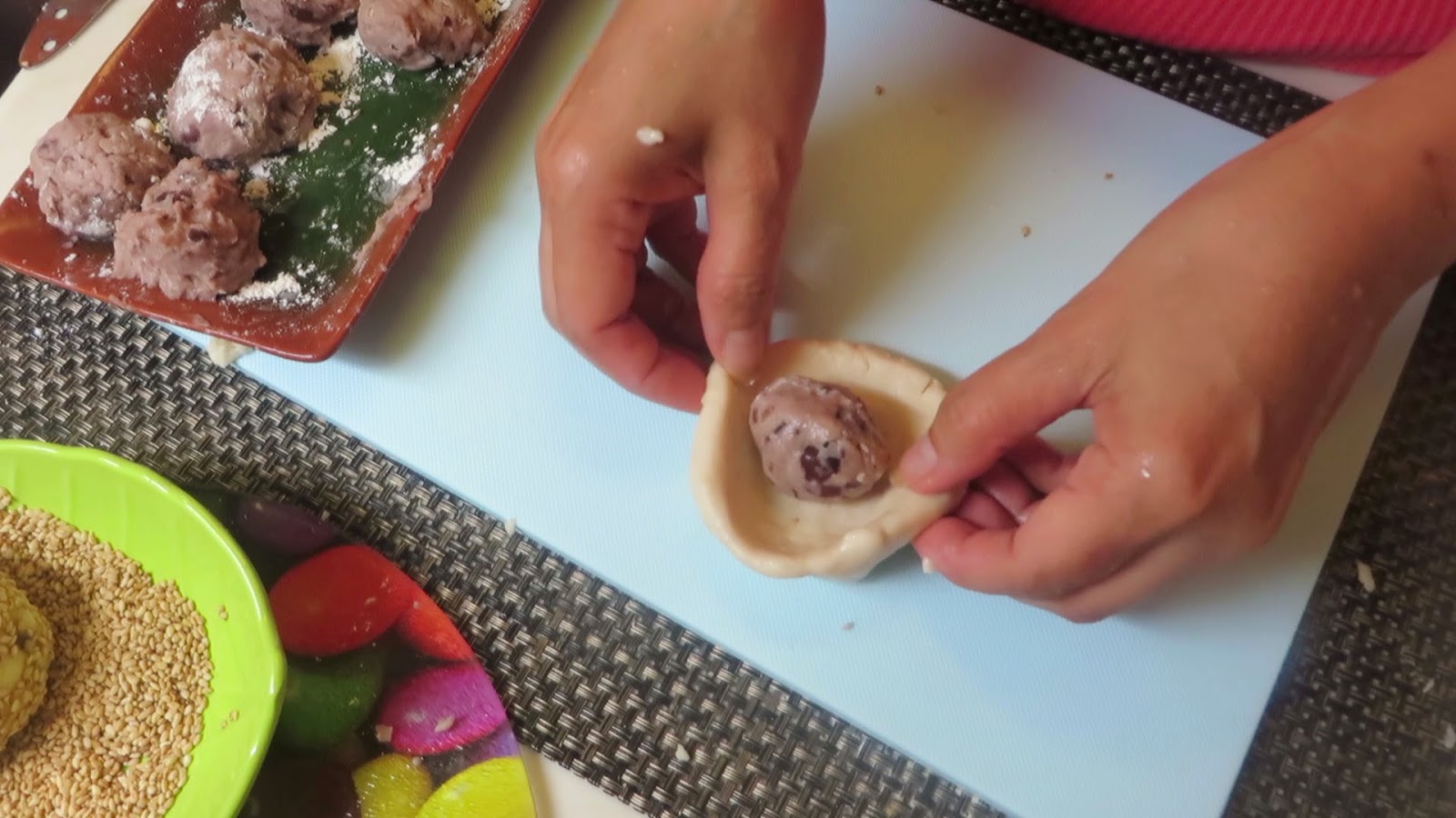 LUWEEH KITCHEN : Sesame Seeds Ball (Pinoy Butse)