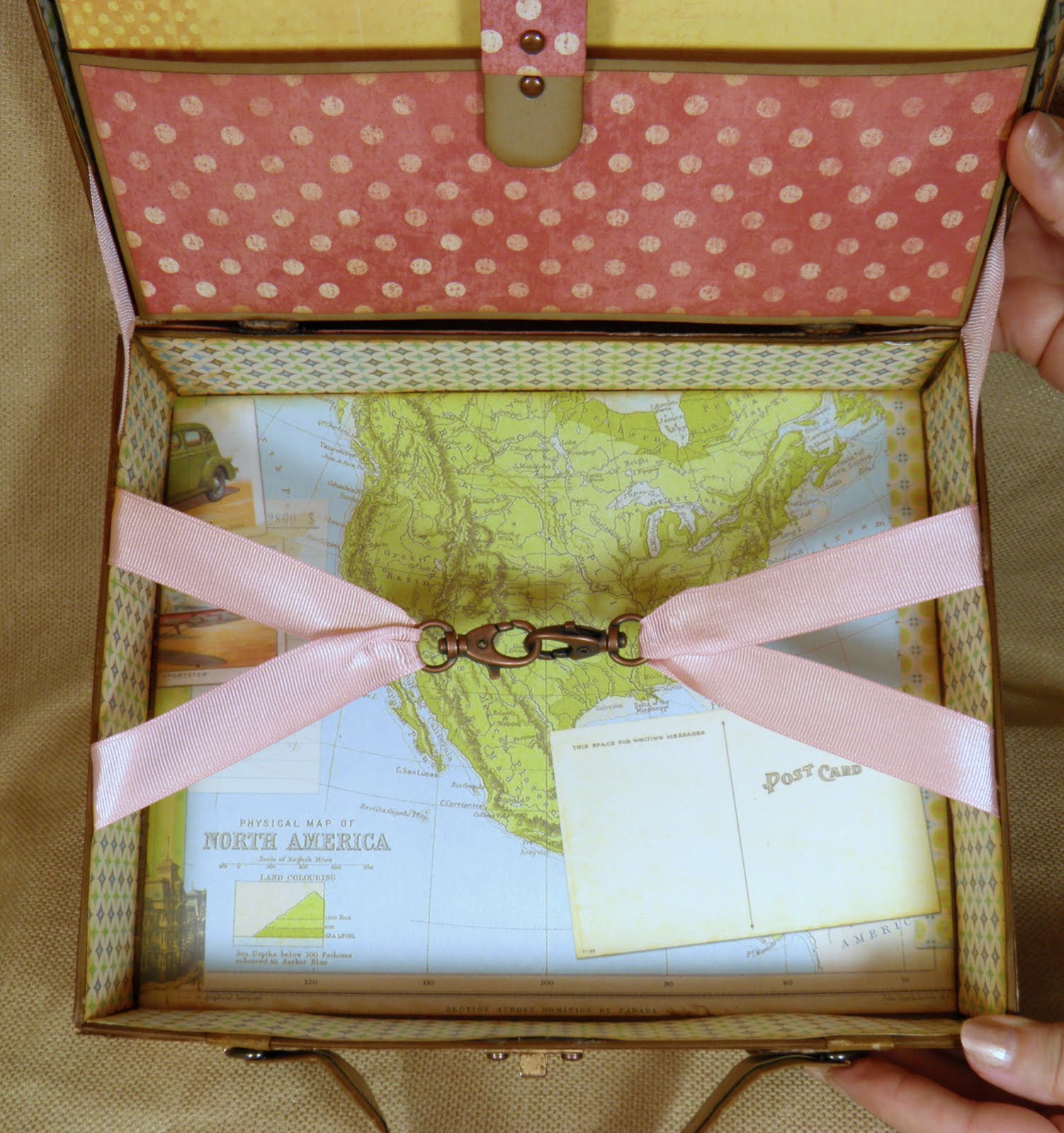 ScrappyLeggDesigns: Travel Tales Suitcase and Mini Album