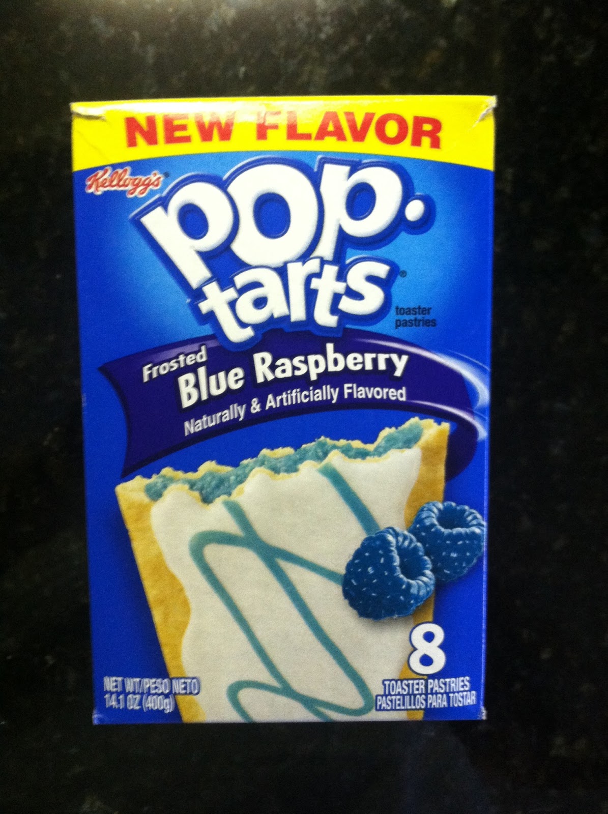 Ephemeral Noms: Pop-Tarts Frosted Blue Raspberry