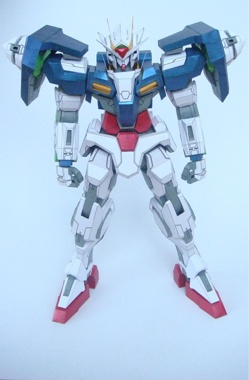 Papercraft - Gundam GN-0000 00 - Papercraft4u | Free Papercrafts, Paper ...