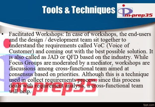 pm-prep35: Project Scope Management - Define Scope Process