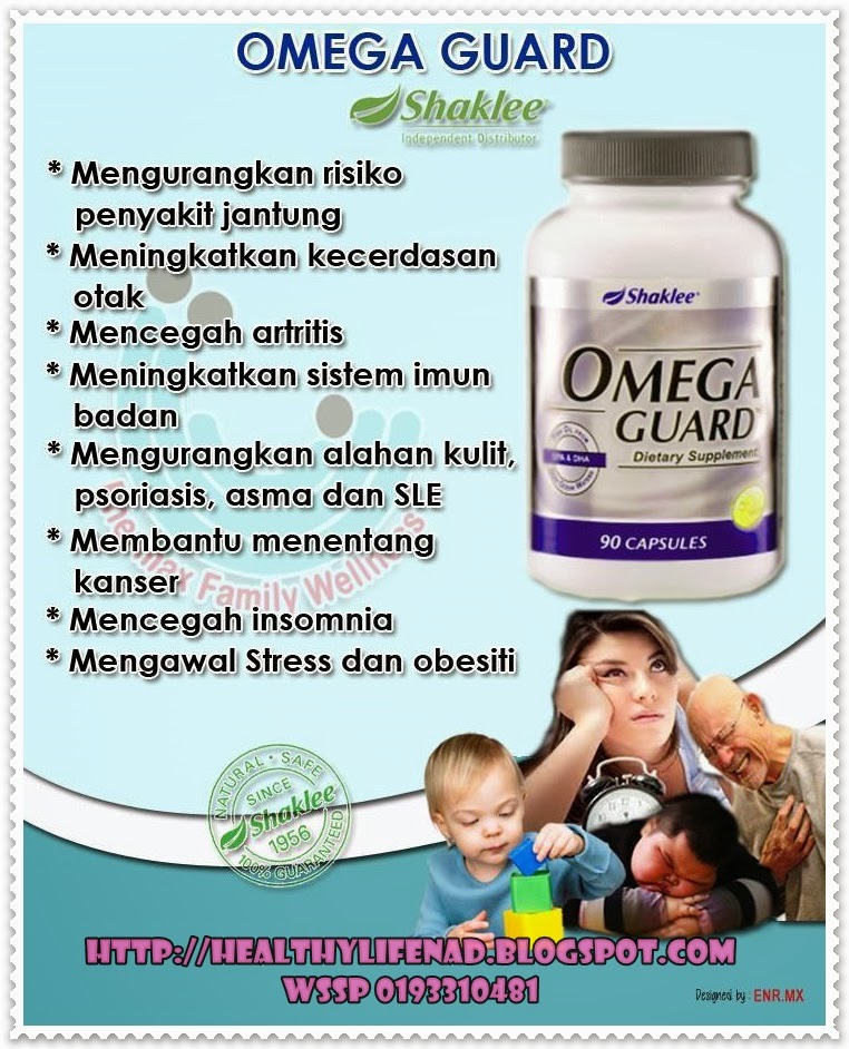 Healthy&BeautyLifeNad : ~ Kelebihan Omega Guard Shaklee