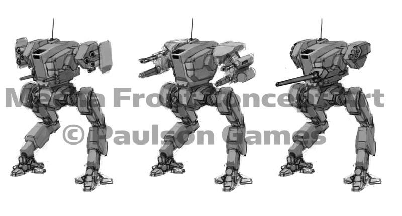 Tabletop Fix: Paulson Games - Mecha Front Announcement